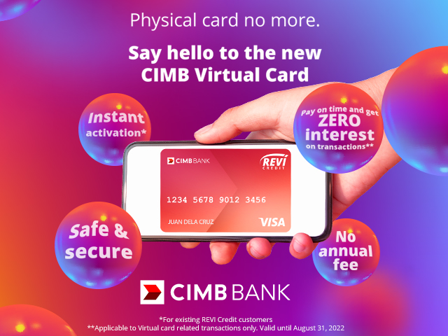 CIMB launches first-of-its-kind CIMB Virtual Card for REVI Credit ...