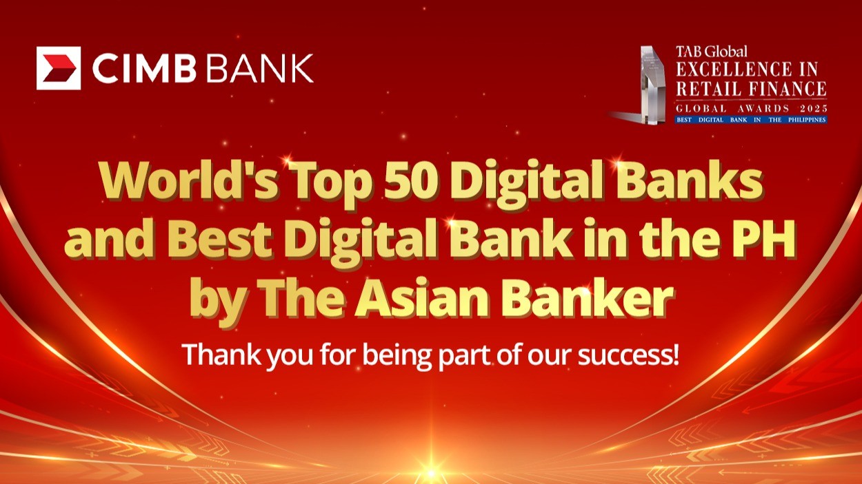 CIMB Bank Philippines clinches #41 ranking in The Asian Banker’s World ...