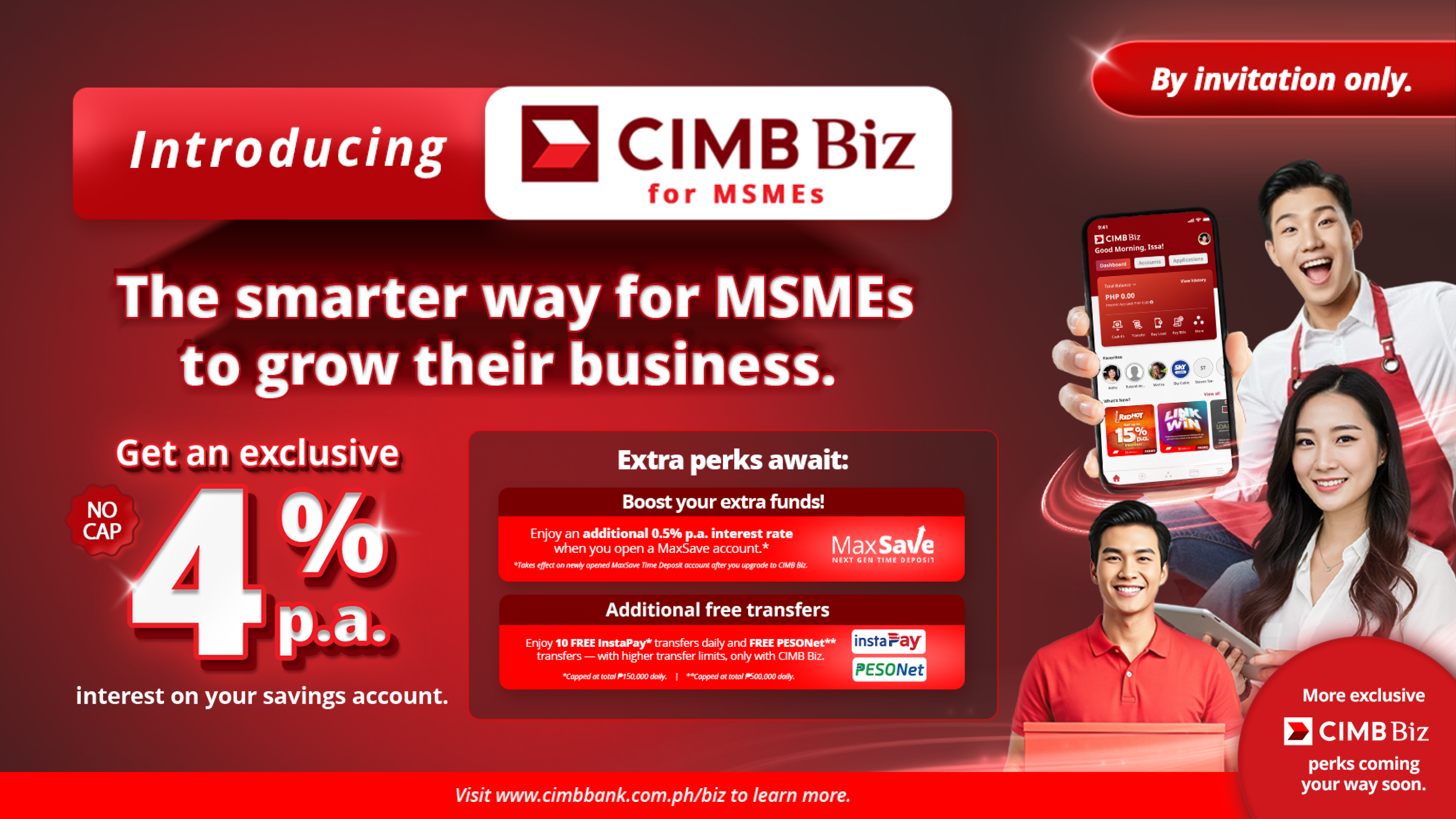 CIMB Bank PH launches new CIMB Biz for MSMEs