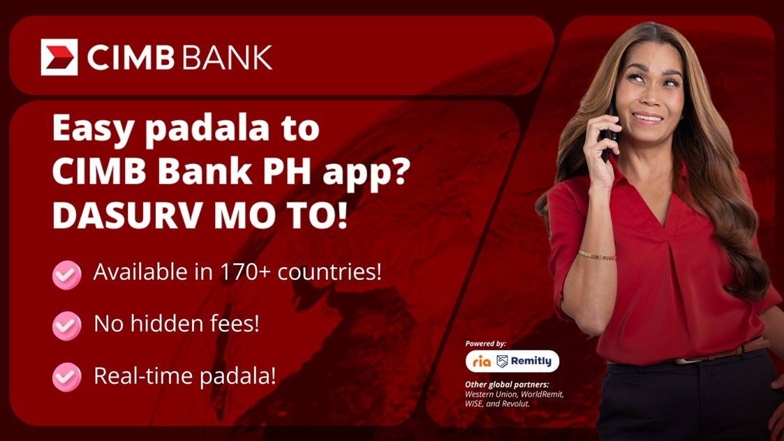 Easier remittance with the CIMB Bank PH app