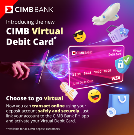 CIMB Bank launches virtual card for deposit customers, offers 5% ...