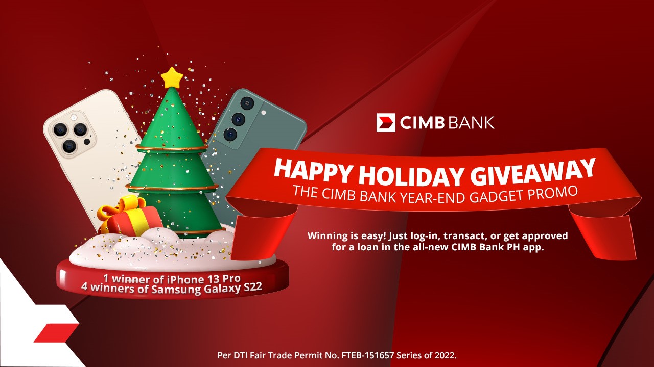CIMB Bank PH rewards customers with new gadgets with year-end mega ...
